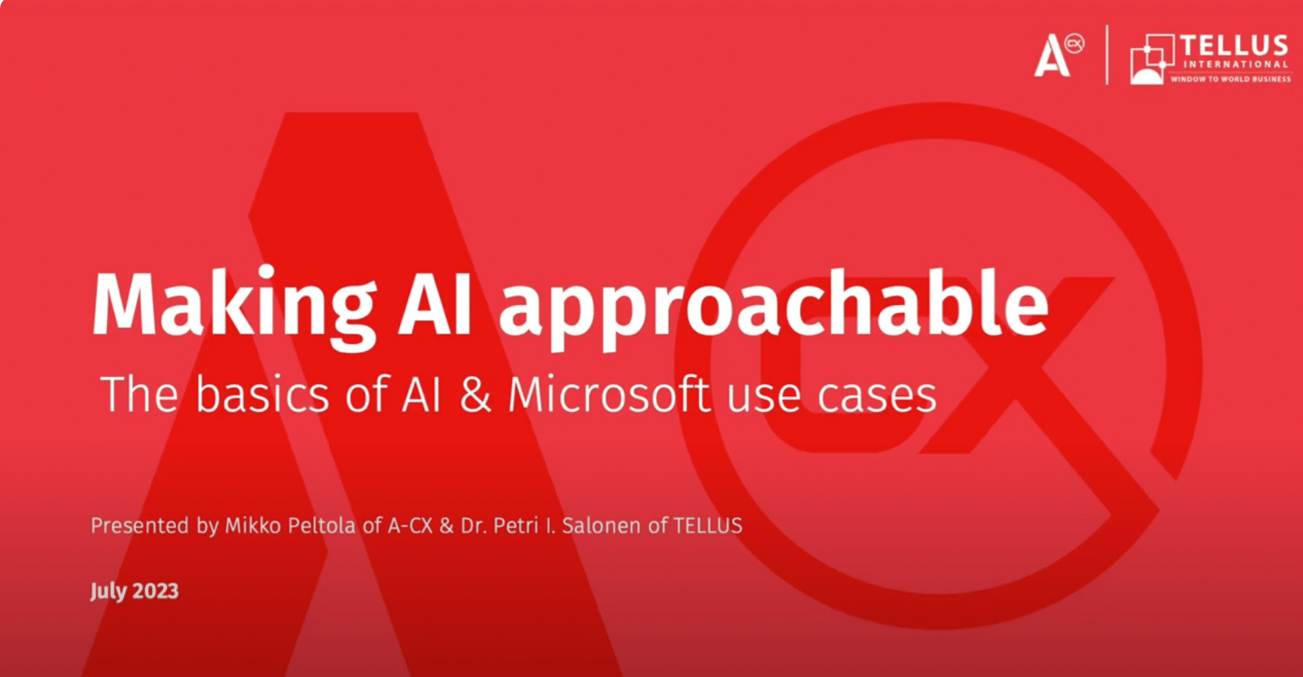 The basics of AI and Microsoft Use Cases | Software Business Advisory ...
